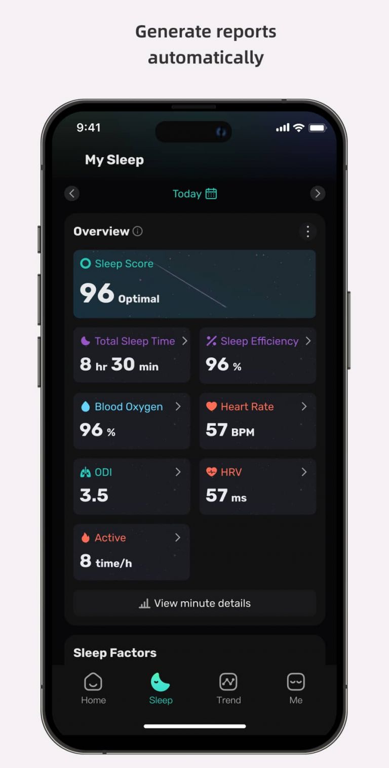 Go2sleep Advanced HST Tracker Ring - SLEEPON