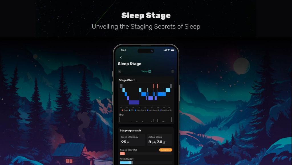 Upcoming #SLEEPON APP 3.0 Feature Sharing # Sleep Stage - SLEEPON