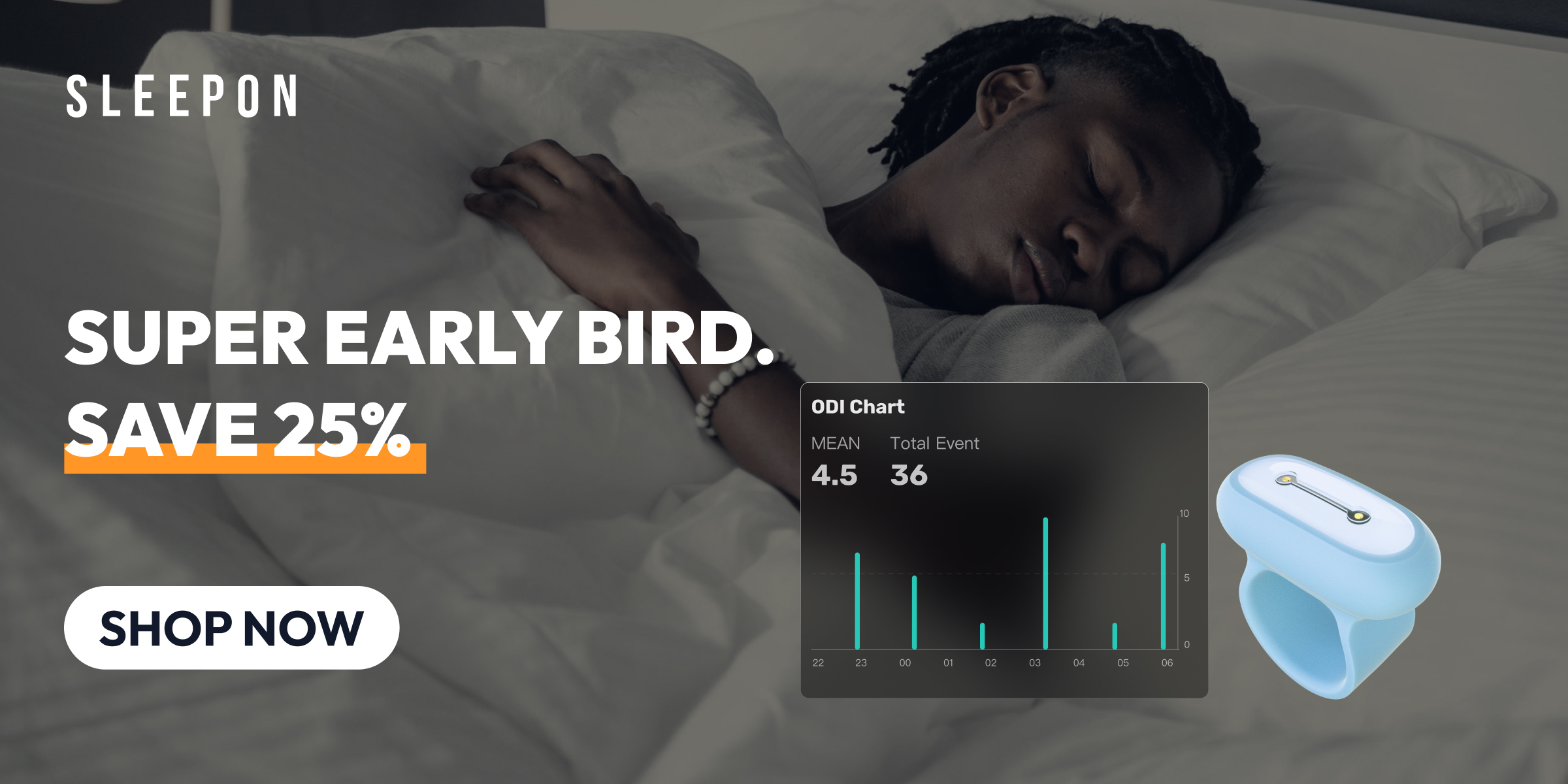The reason why SLEEPON provides ODI 3% and ODI 4% - SLEEPON