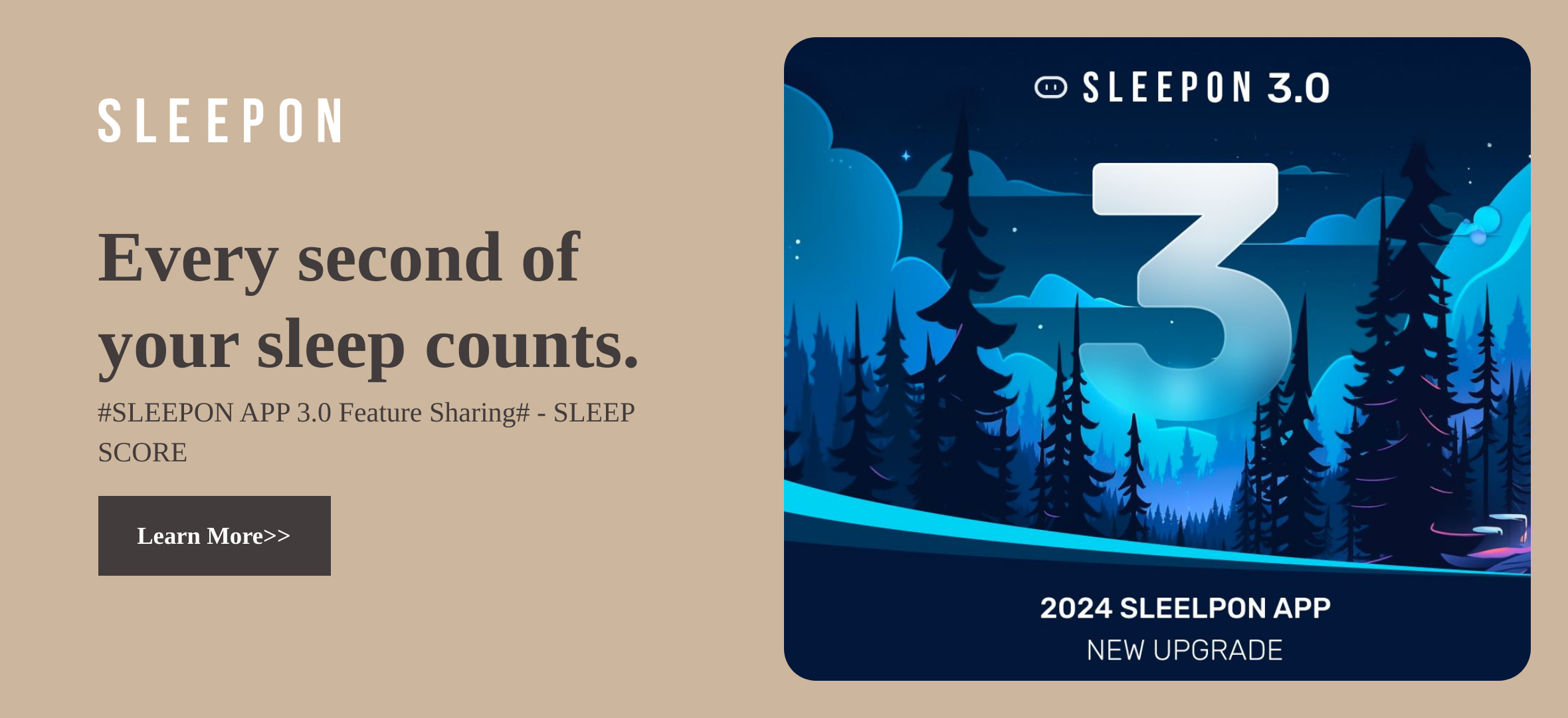 #SLEEPON APP 3.0 Feature Sharing# - SLEEP SCORE - SLEEPON